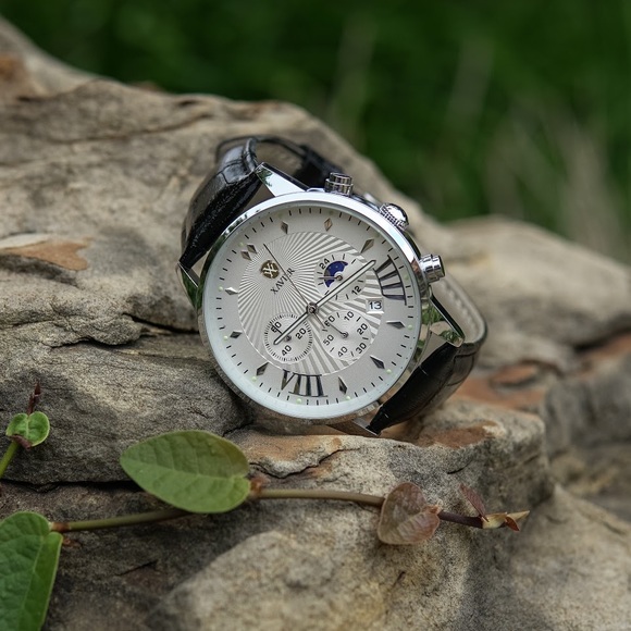 Xavier Watches | Accessories | Nib Xavier Xfactor 42mm Moonphase Watch ...